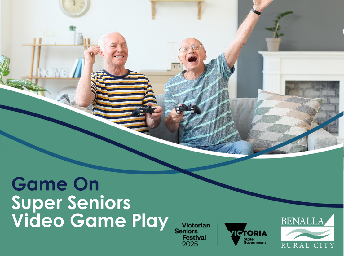 Super Seniors Video Game Play at the Benalla Library - Benalla Rural ...